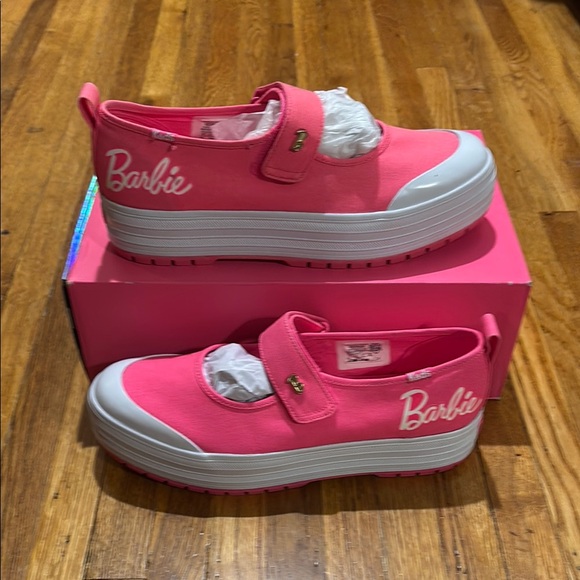 Keds | Shoes | Barbie Keds Mj Cvs Pink Womens Us 9 Wd | Poshmark